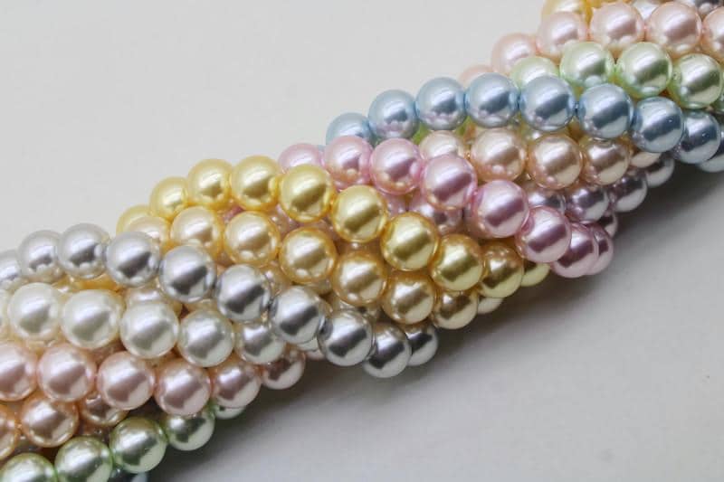 Swarovski® Crystal Pearl Beads 5810, 8mm – 25, 50 Pieces Pack. - Etsy