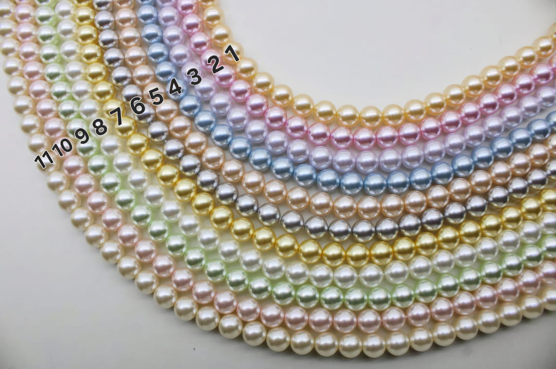Swarovski® Crystal Pearl Beads 5810, 8mm – 25, 50 Pieces Pack. - Etsy