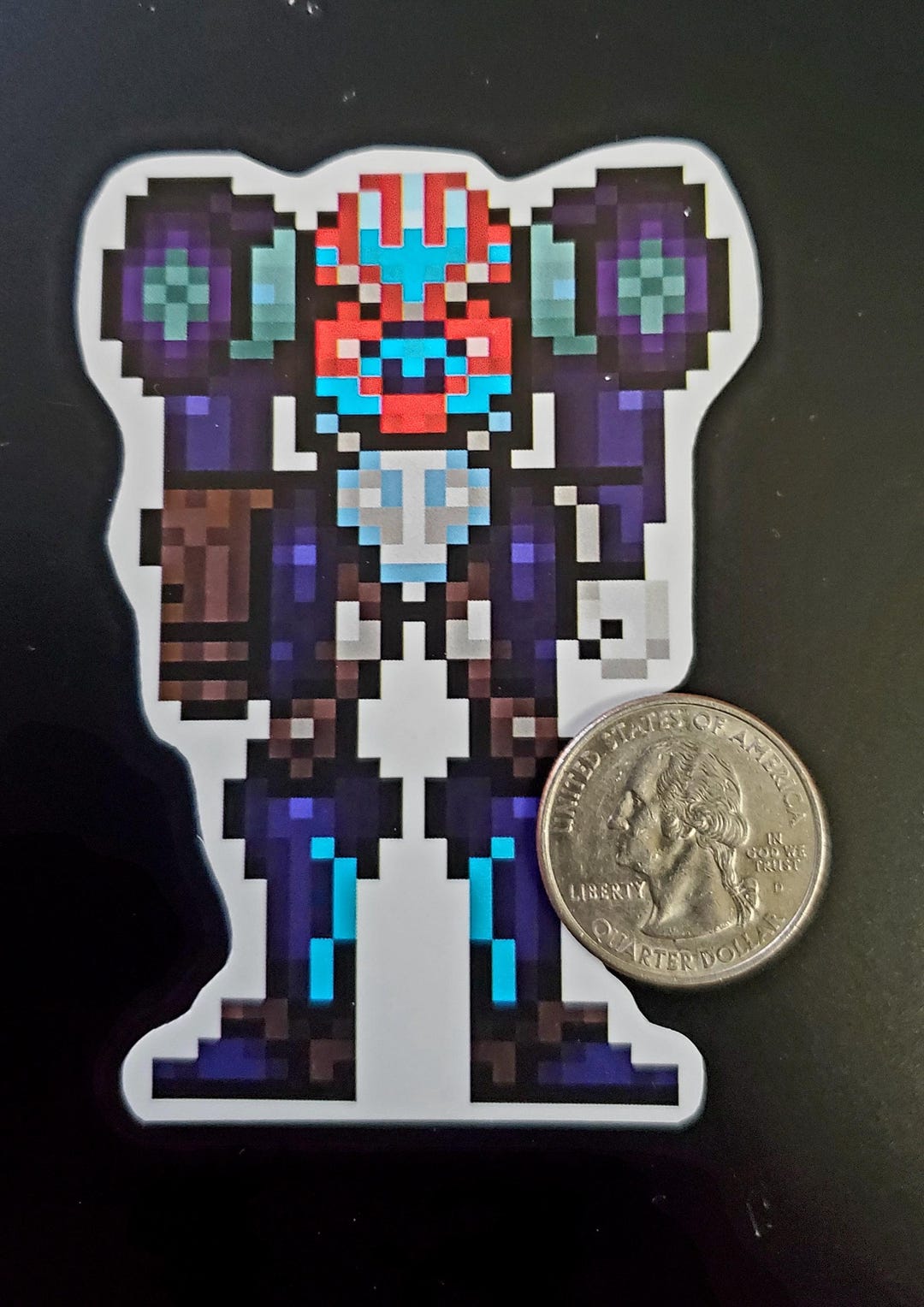 PED Suit 50 Percent and Hazard Shield Sticker From Metroid: Prime 3 - Etsy