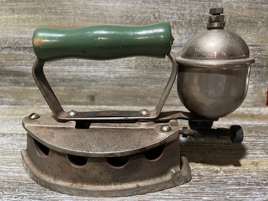 Antique Royal Model D Gas Iron Early Century Royal Gas - Etsy