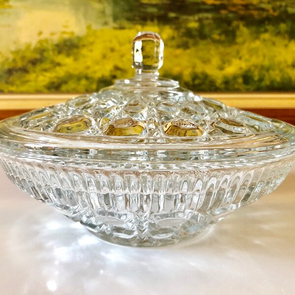 Crystal Candy Dish - Etsy