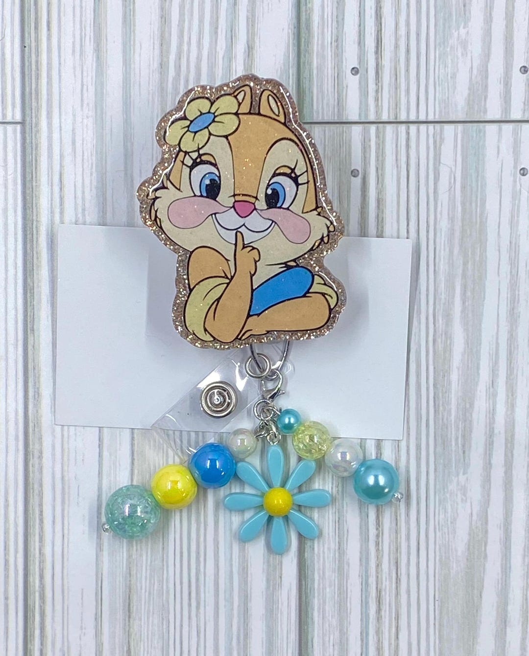 Chipmunk Badge Reel - Etsy