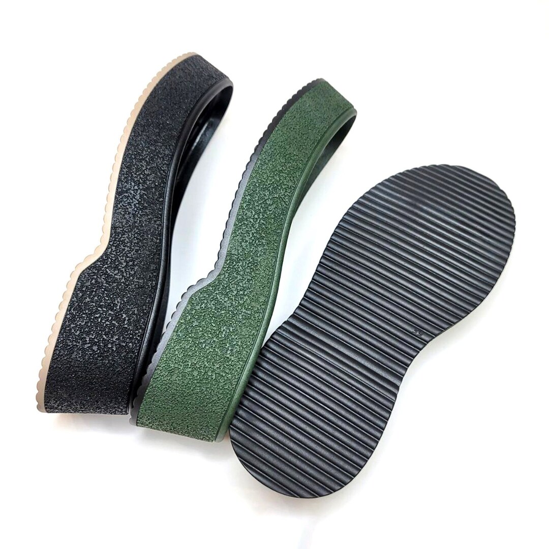 Platform Shoe Soles, Non Slip Rubber Boot Soles for Diy Shoes Sizes US ...
