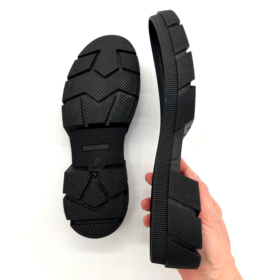 Rubber Boot Soles for Diy Shoes, Non Slip Platform Women Sole Sizes US ...