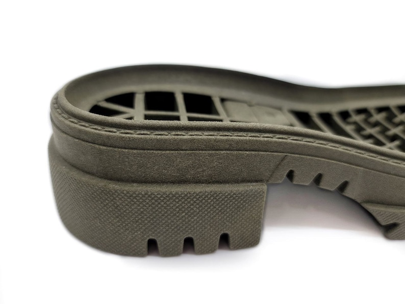 Rubber Platform Boot Soles: Non-slip DIY Shoe Outsoles (EU 36–41 / US 6 ...