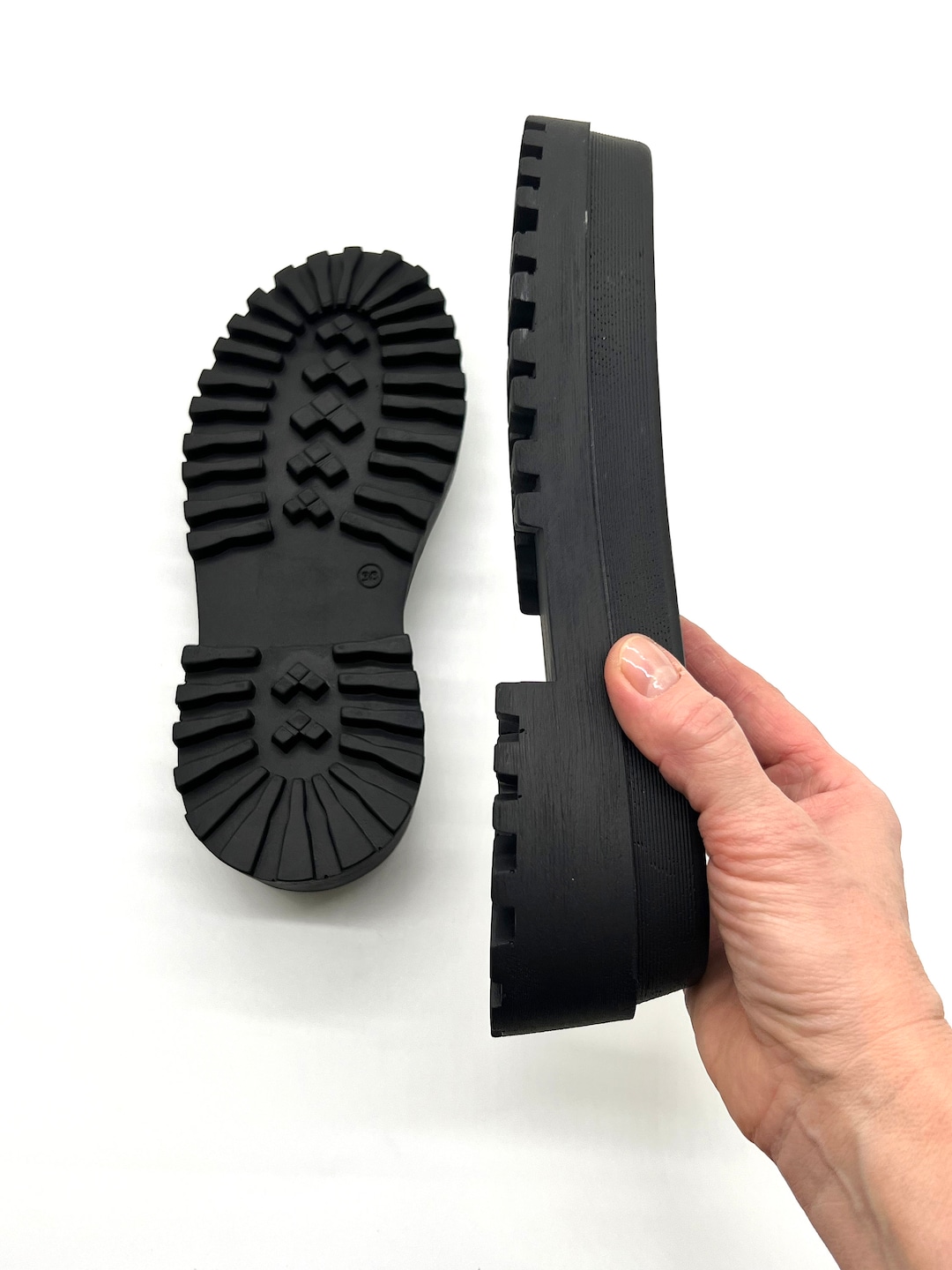 Diy Shoes, Rubber Boot Soles, Non Slip Women Shoe Sole Size US 8 - Etsy