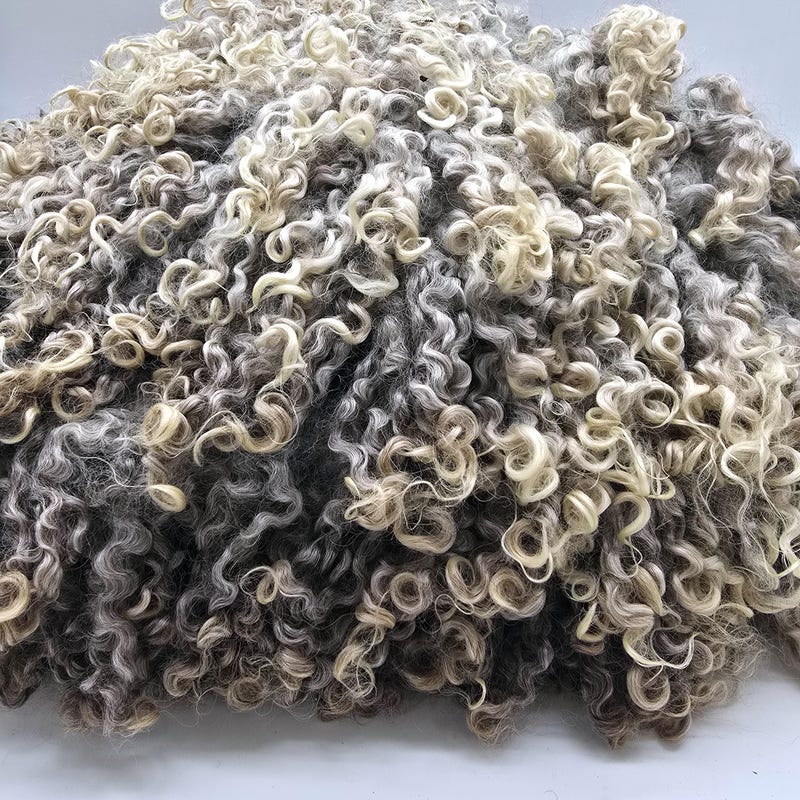 Curly Wool Yarn - Etsy
