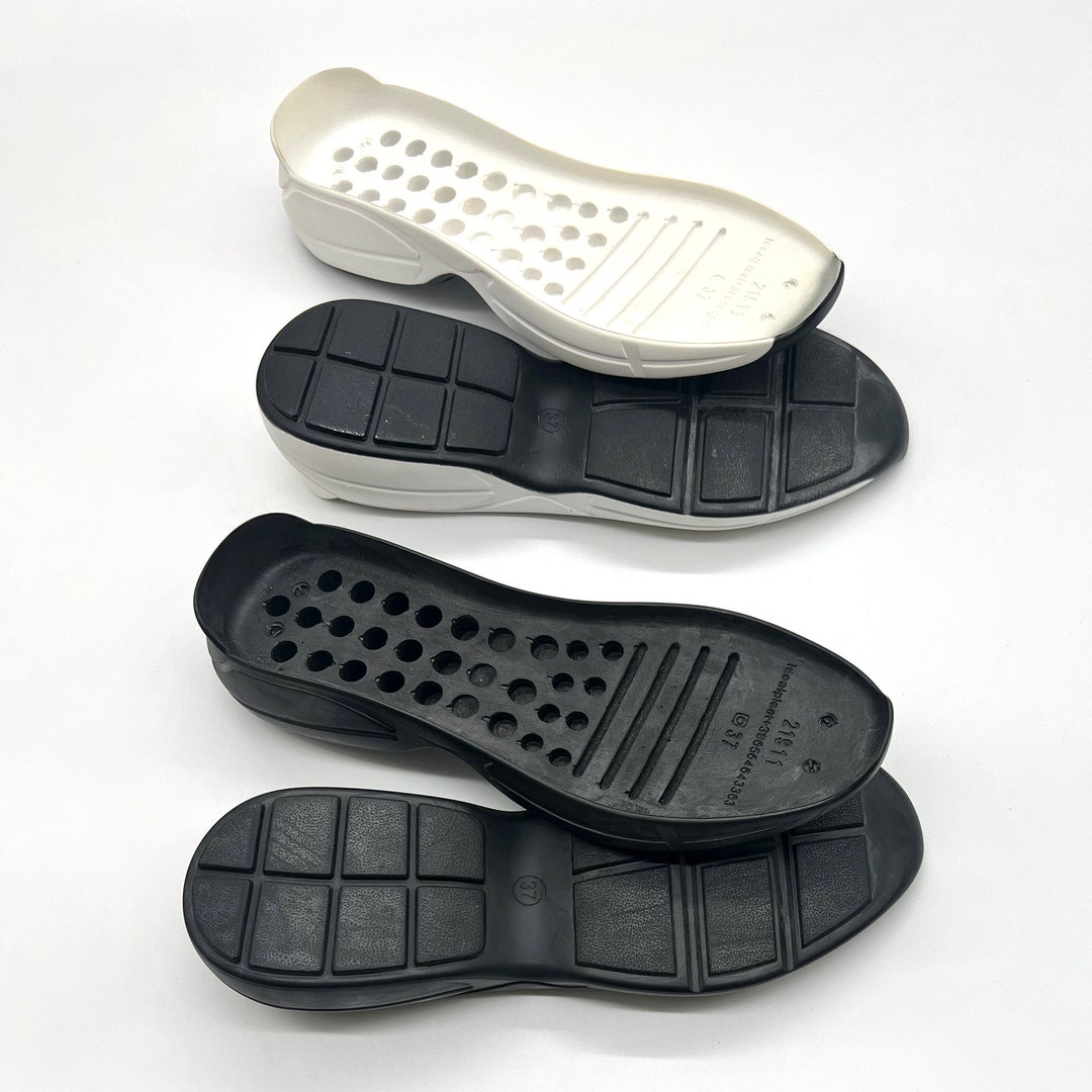 Sneakers Shoe Sole for DIY Shoes, Rubber Boot Soles Size US 7/ EU 37 ...