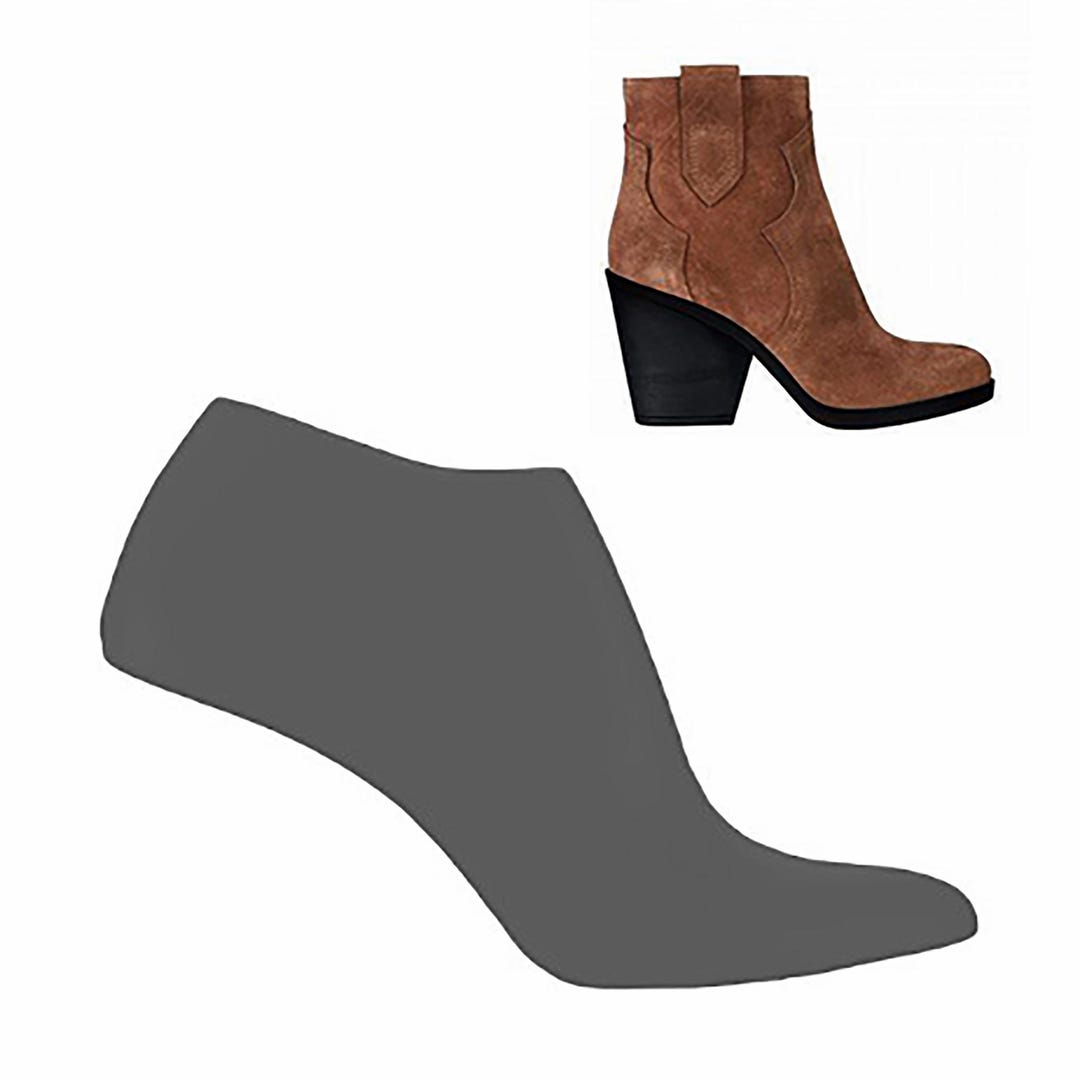 Shoe Lasts for Cowgirl Boots, Mold for DIY Shoes and Repair US 6-10/ EU ...