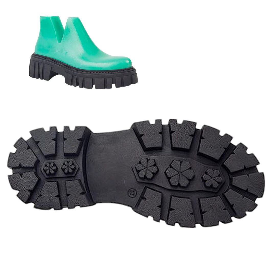 Rubber Boot Soles for DIY Shoes Platform Soles for Women's Sizes US 5 ...