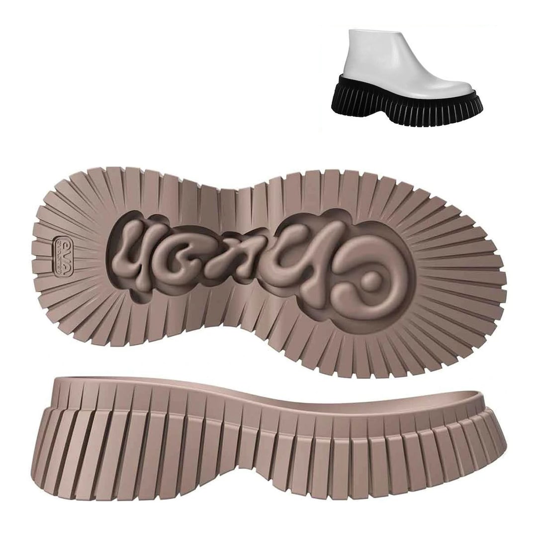 Shoe Soles for Women – Platform Rubber Outsoles for DIY Boots & Shoes ...