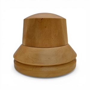 Cloche & Bucket Hat Block Wooden Crown Mold for Millinery Hat Making - Etsy