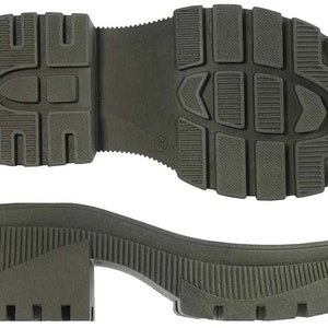 Platform Sole for Diy Shoes, Non Slip Rubber Boot Soles, Women Sole ...