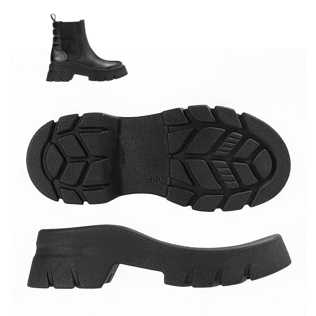 Platform Sole for DIY Shoes, Rubber Boot Soles - Women's Soles Sizes US ...