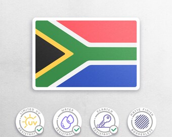 Bok Befok Springbok Face South Africa Flag Stickers Hier Kom Die Bokke ...
