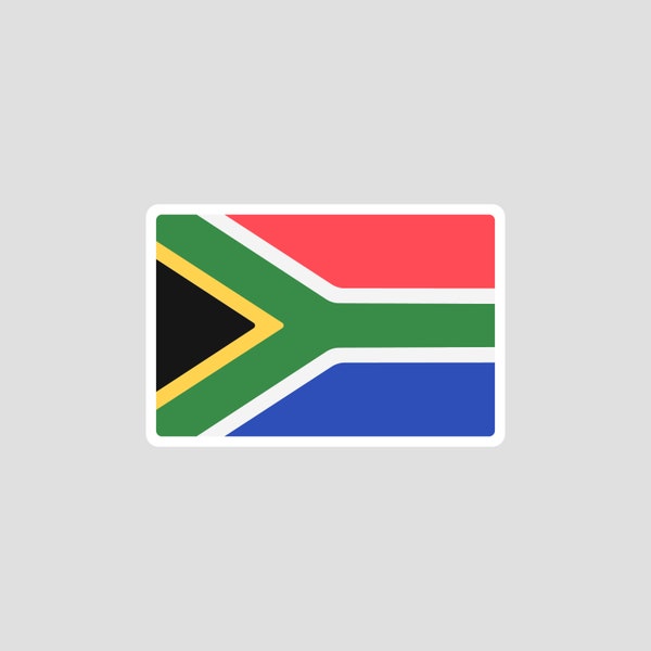 South African Flag Stickers - Etsy
