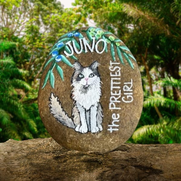 Painted Pet Rock Grave - Etsy