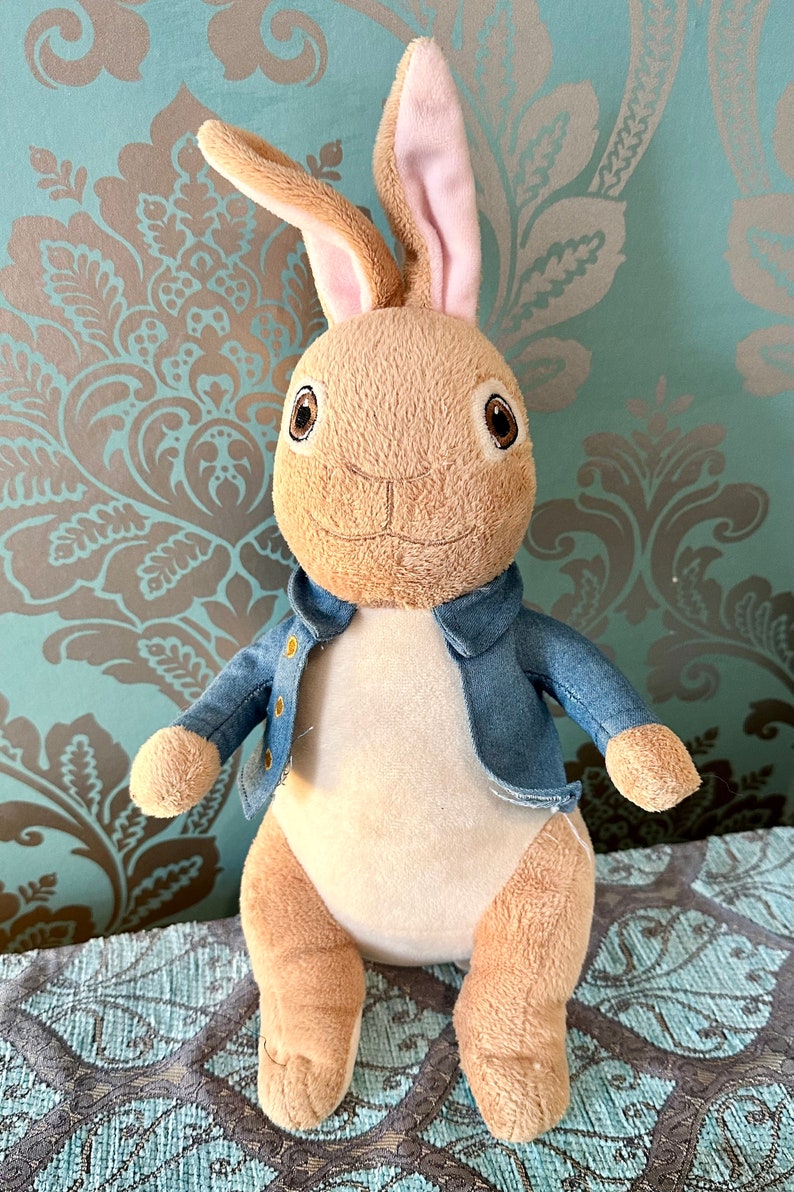 Jasnor Peter Rabbit Talking Plush Soft Toy 30cm Stuffed Animal - Etsy ...