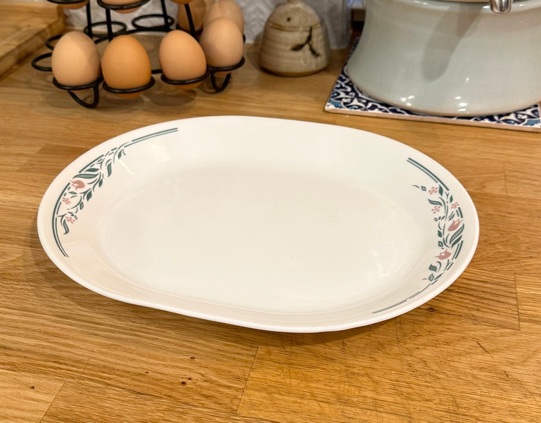Corelle ROSEMARIE Serving Platter 31cm X 25.5cm by Corning - Etsy
