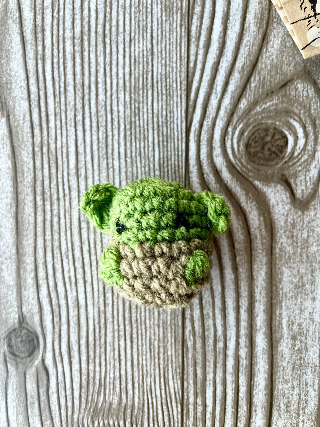 Crochet Baby Alien Toy for Cats With Catnip Funny Cute Unique Handmade ...