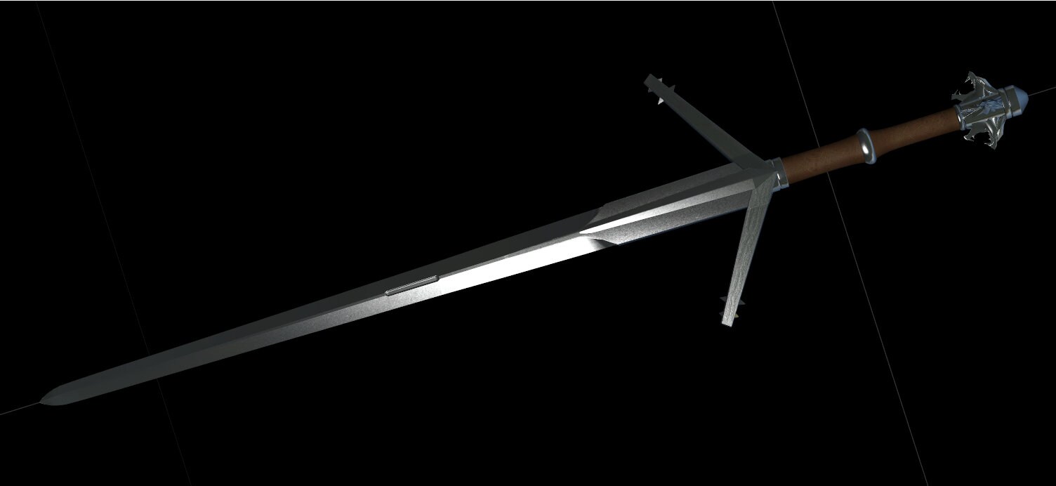 Geralt Witcher Aerondight Customade Sword LIMITED EDITION | Etsy