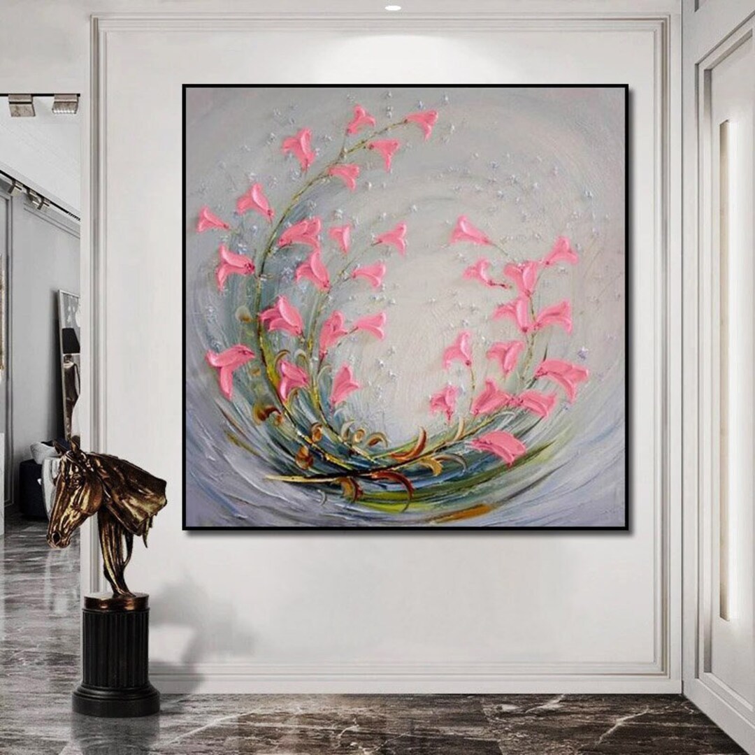 Extra Large Canvas Wall Art, Original Large Painting, Contemporary ...