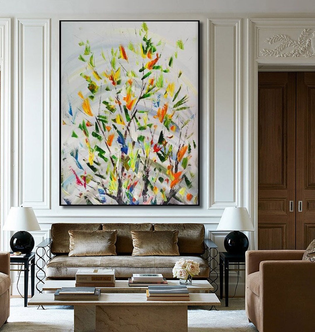 Extra Large Painting, Original Large Canvas Wall Art, Abstract Painting ...