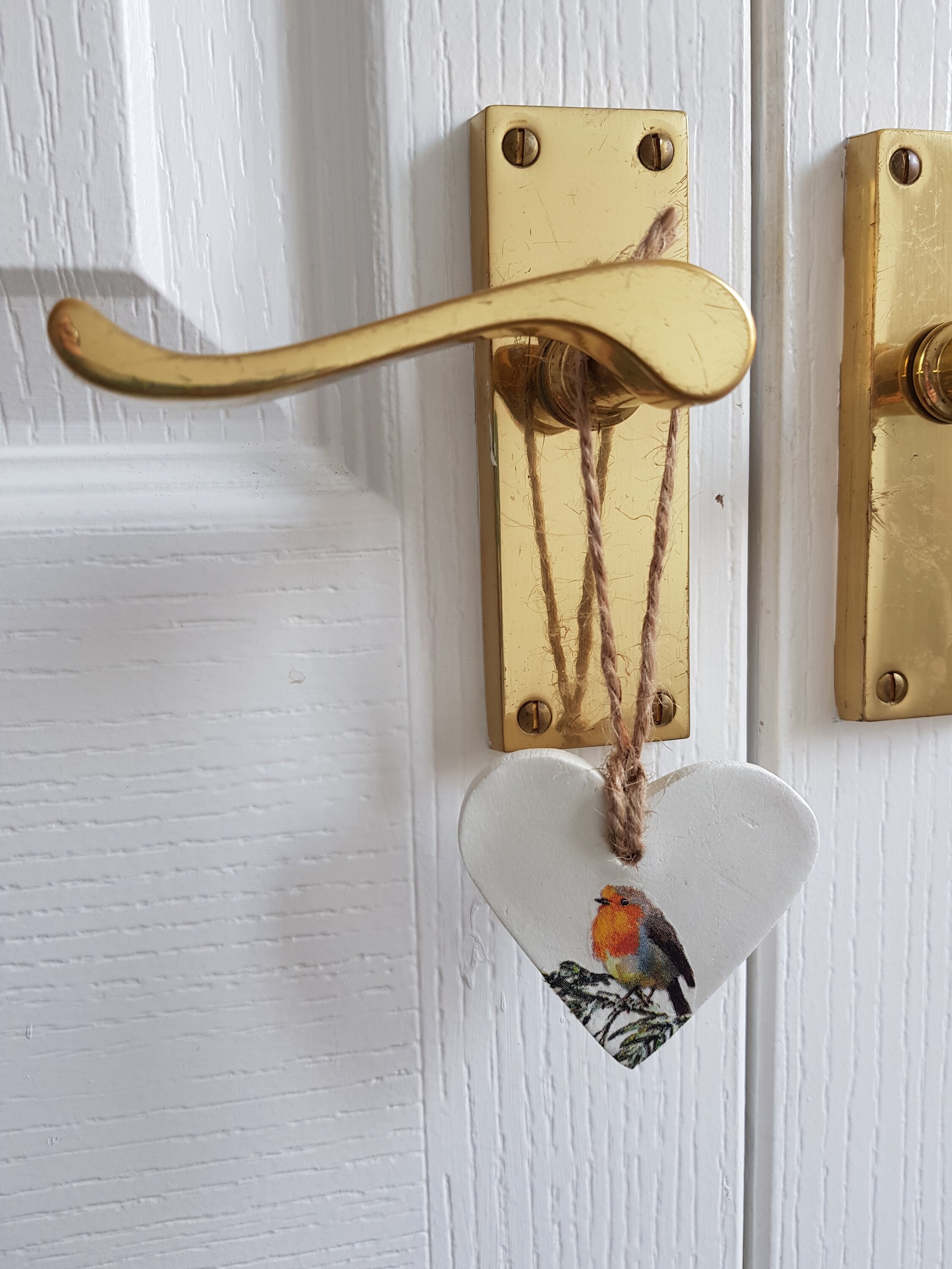 Set of Clay Robins Robin Heart Pocket Hug Robins Robins | Etsy