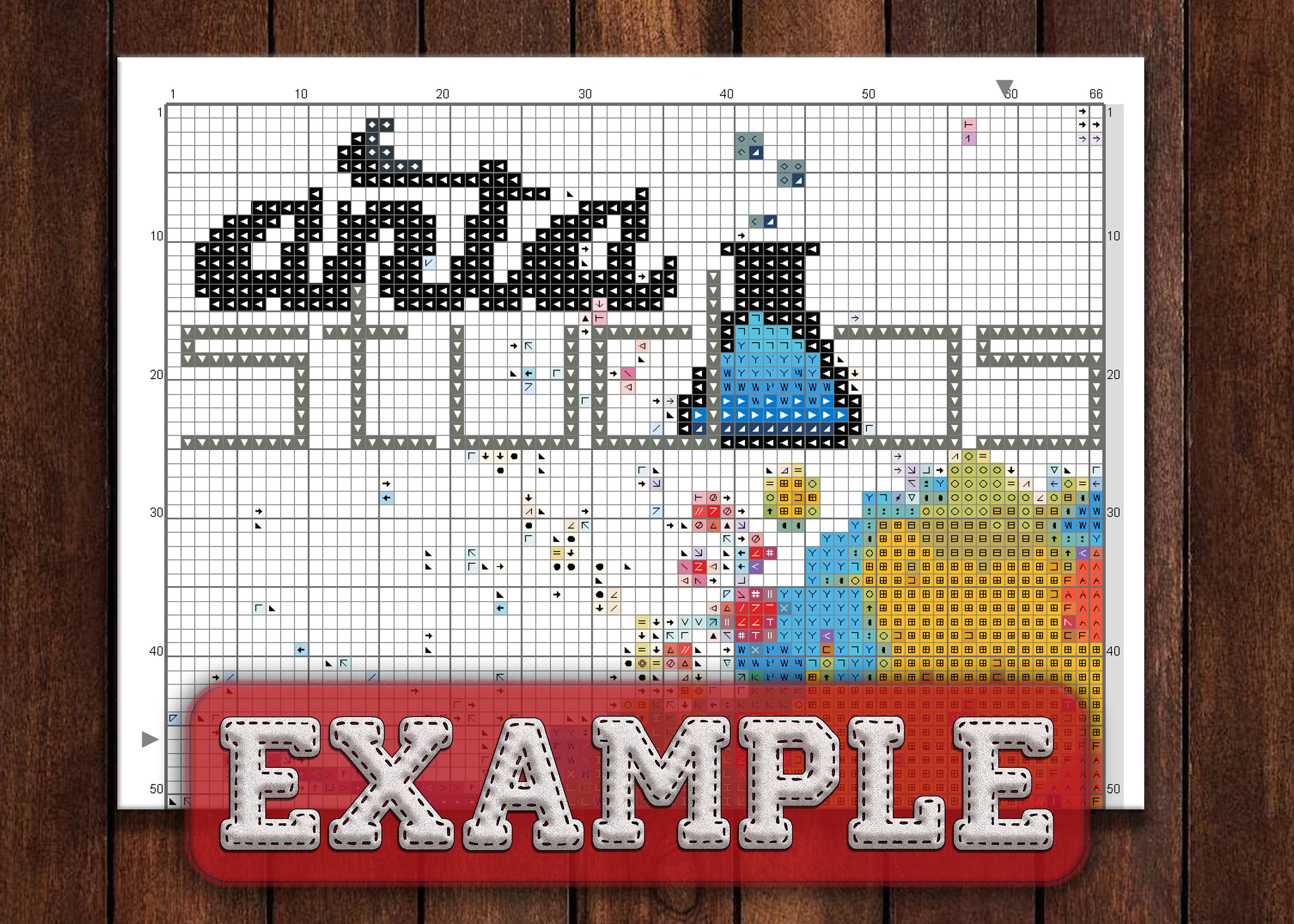 Fairy Tail Cross Stitch Pattern - Natsu Dragneel Anime - Natsu Fire ...