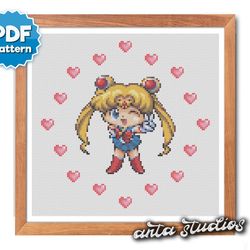 Chibi Cross Stitch - Etsy