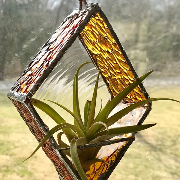 Stained Glass Terrarium - Etsy