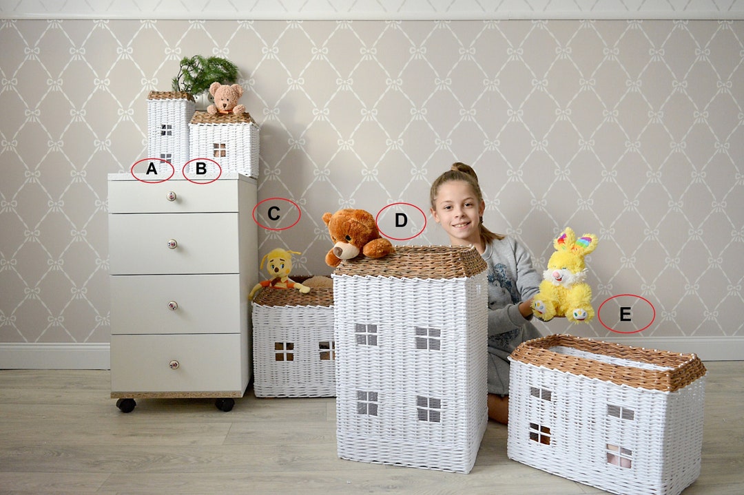 TOY BOX Toys Chest Toy Storage Organizer Kids Storage Toy for Girl Toy ...