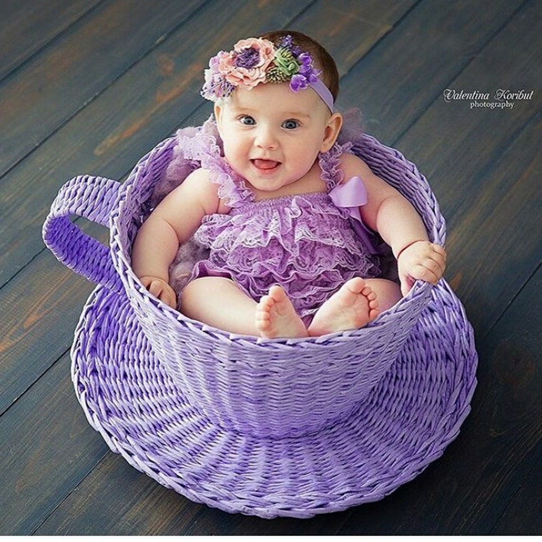 Wicker Basket Newborn Props Basket for Silicone Reborn Newborn - Etsy