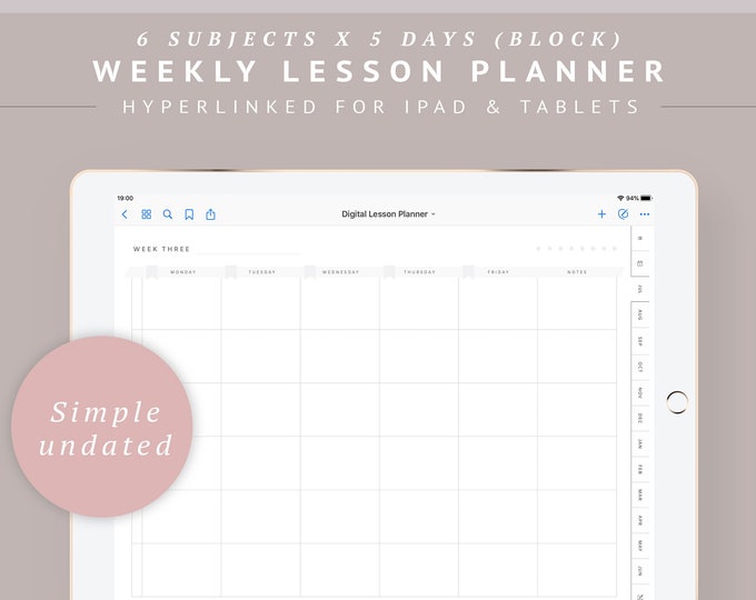 Chic Minimalist Elegant Planners & by YoursTrulyPrintables on Etsy