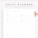 Editable Daily Planner Printable, Daily to Do List, Day Planner for ...