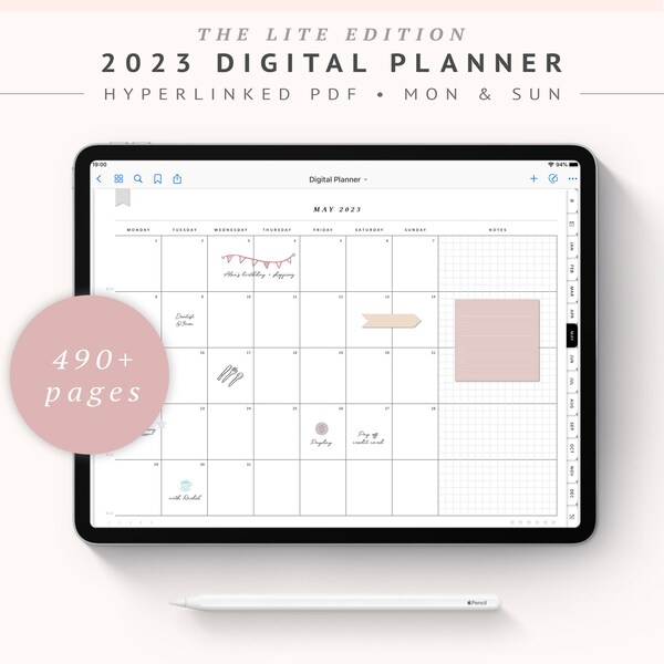 Ipad Mini Planner - Etsy