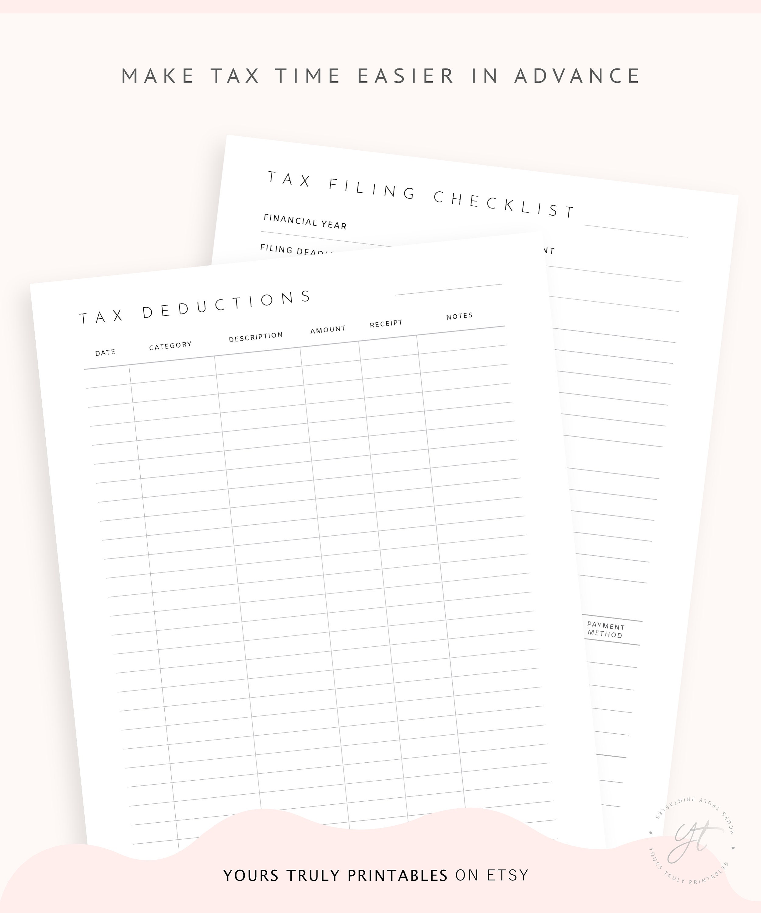Small Business Bookkeeping Printable Pack Accounting - Etsy UK