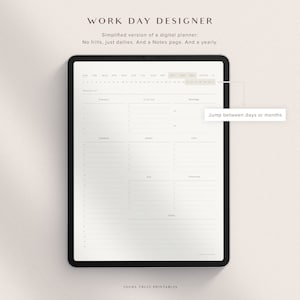 Digital Daily Work Planner, Work From Home Organiser, ADHD Business to ...