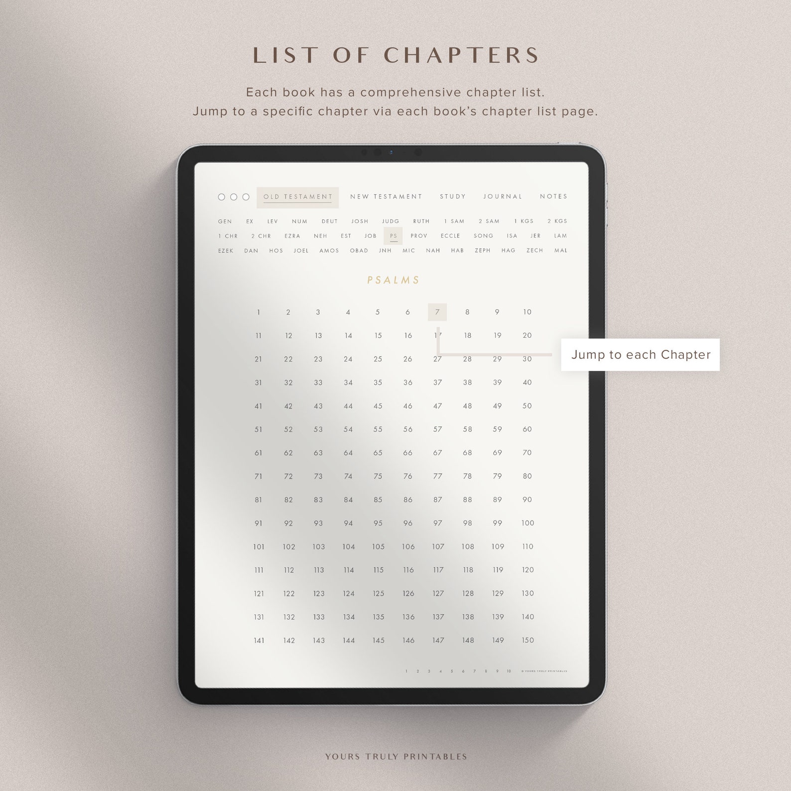 Digital Journaling Bible – KJV Large Font – Dotted - Portrait ...