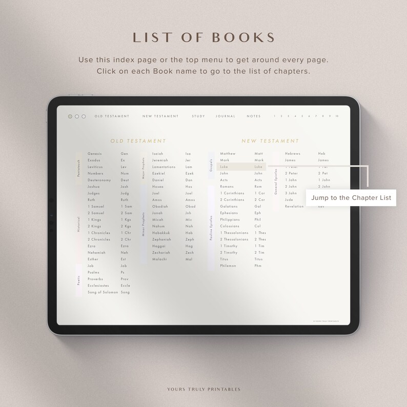 Digital Journaling Bible – KJV Large Font – Dotted – Landscape ...