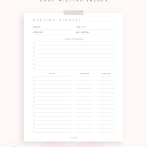 Project Planner Printable, Work Planner, Project Timeline Tracker ...