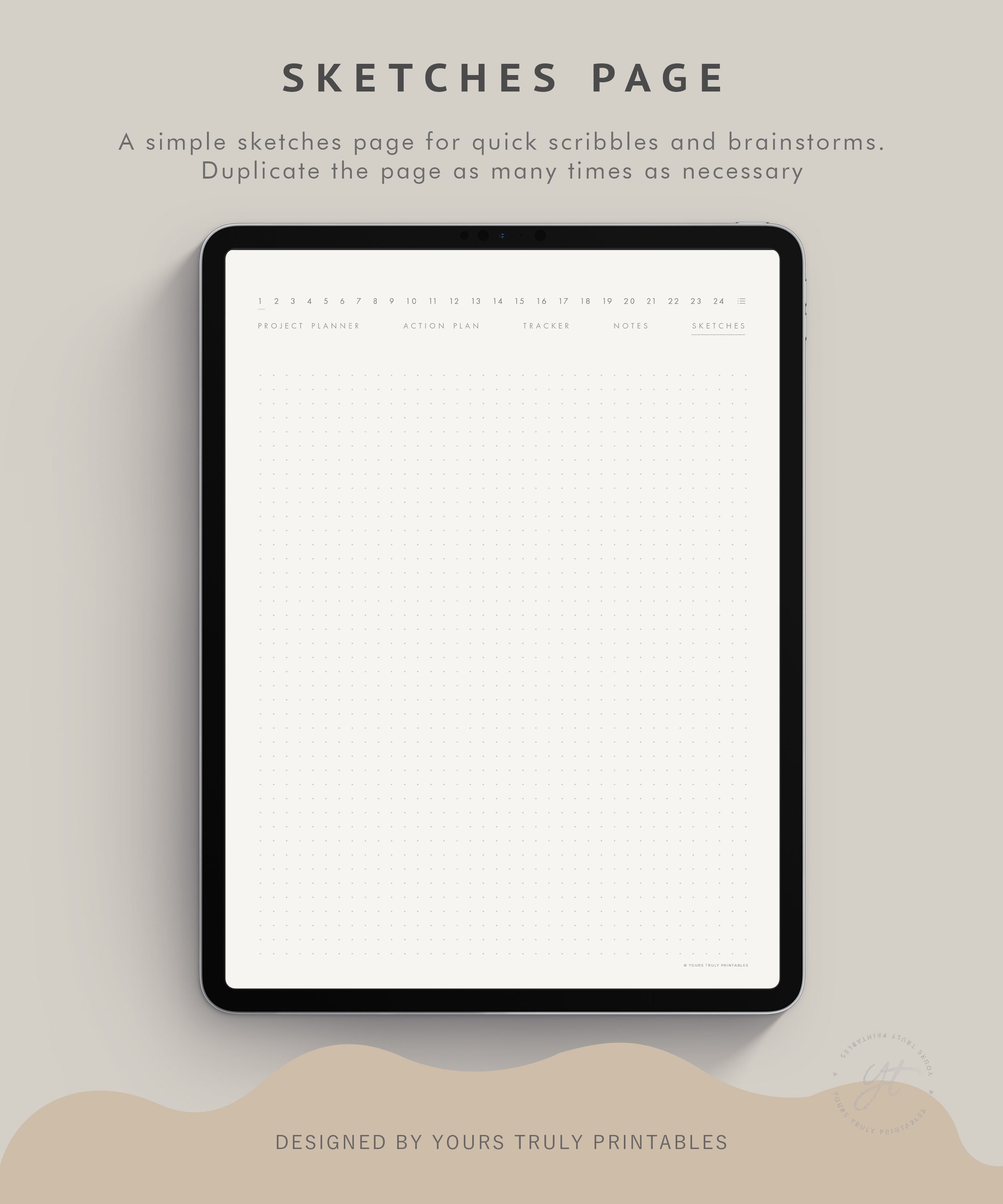 Digital Project Planner Template Project Management Work - Etsy UK
