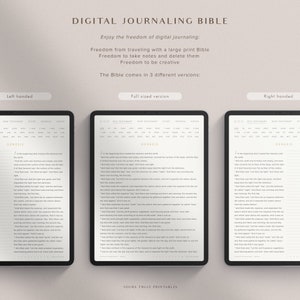 Digital Journaling Bible – ASV Large Font – Ruled – Portrait ...