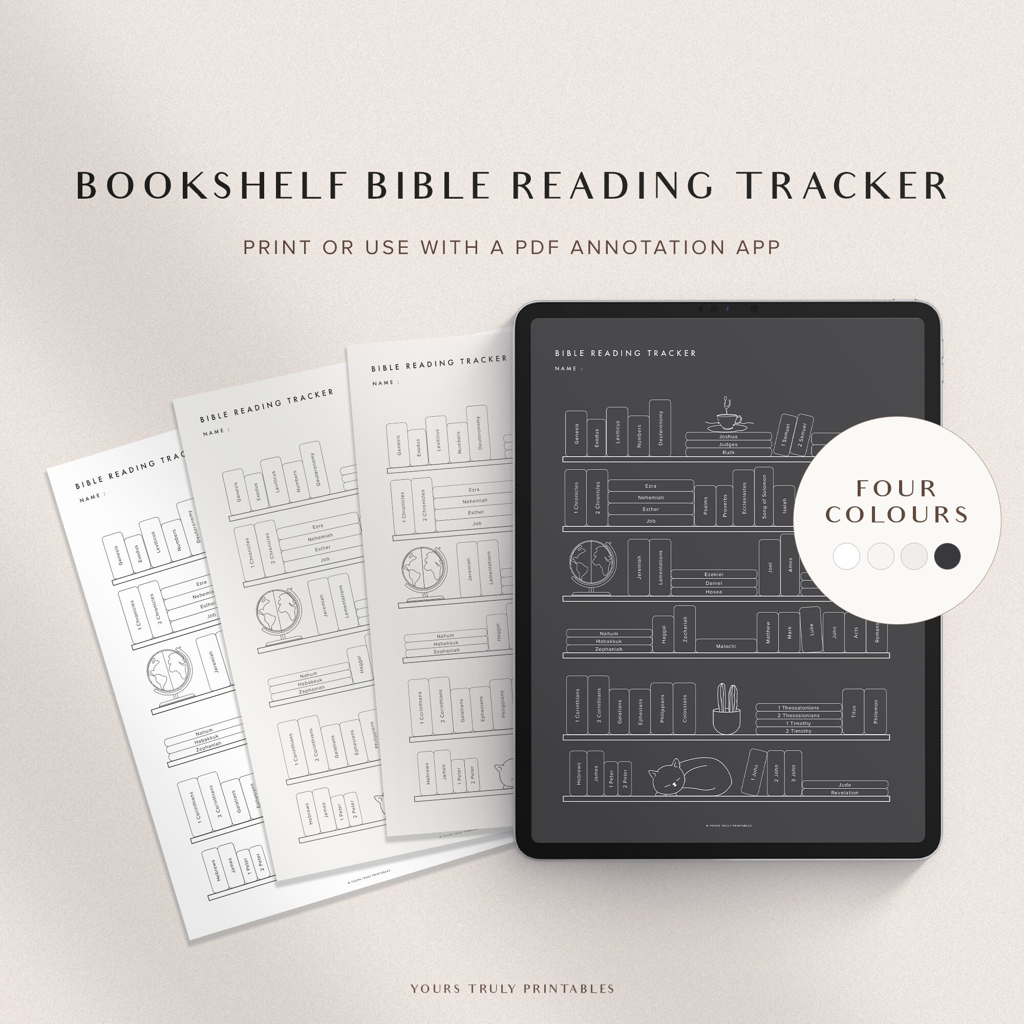 Printable Books of the Bible Coloring Pages, Bible Reading Tracker ...