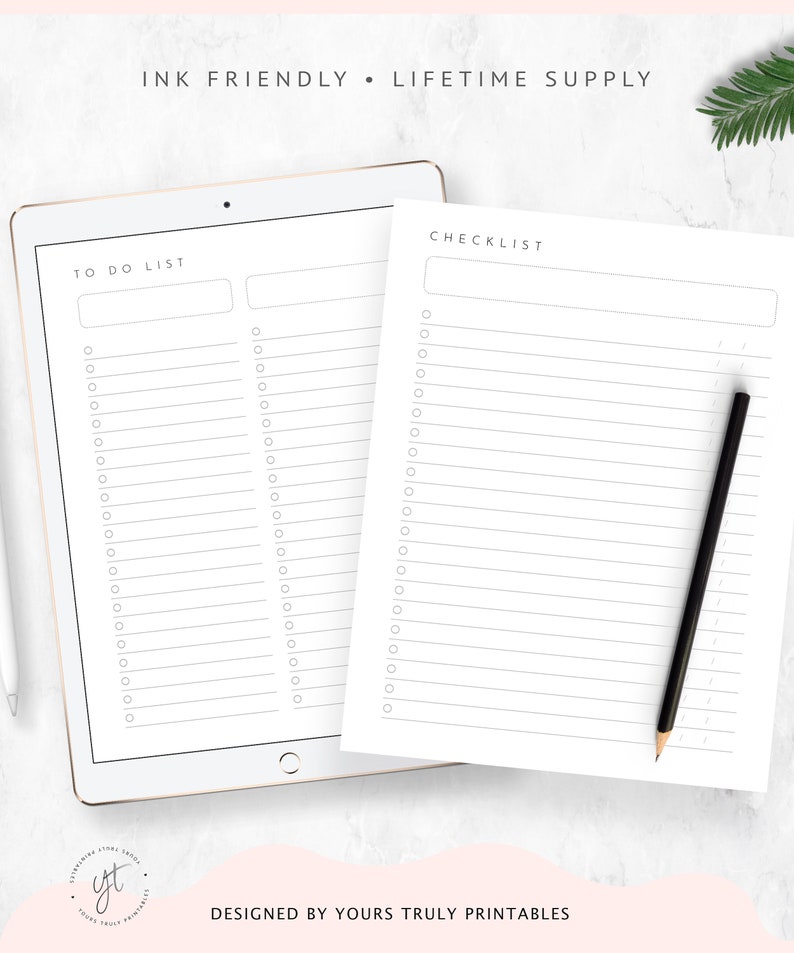 Editable To Do List Bundle Printable Weekly To Do List | Etsy