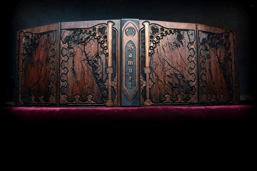 DM Screen - Book of Ancient Legends | Handcrafted Wooden RPG GM Screen ...