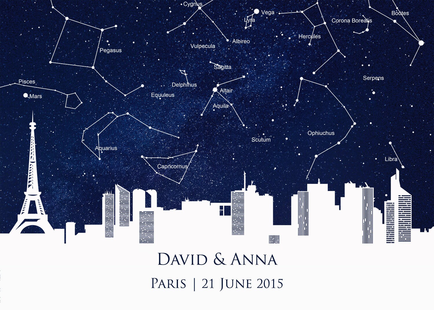 Custom City Map Custom Star Map Custom Sky Map Personalized - Etsy