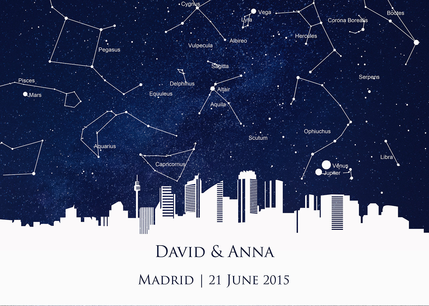 Custom City Map Custom Star Map Custom Sky Map Personalized - Etsy