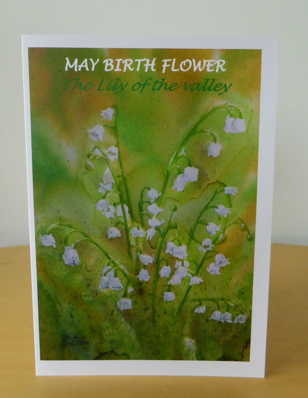 Birth Flower May Card - Etsy