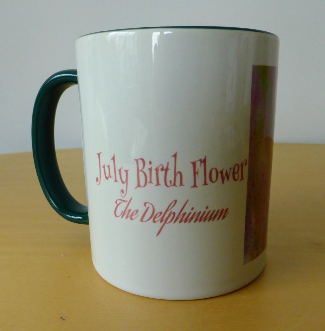 Birth Flower July Mug - Etsy